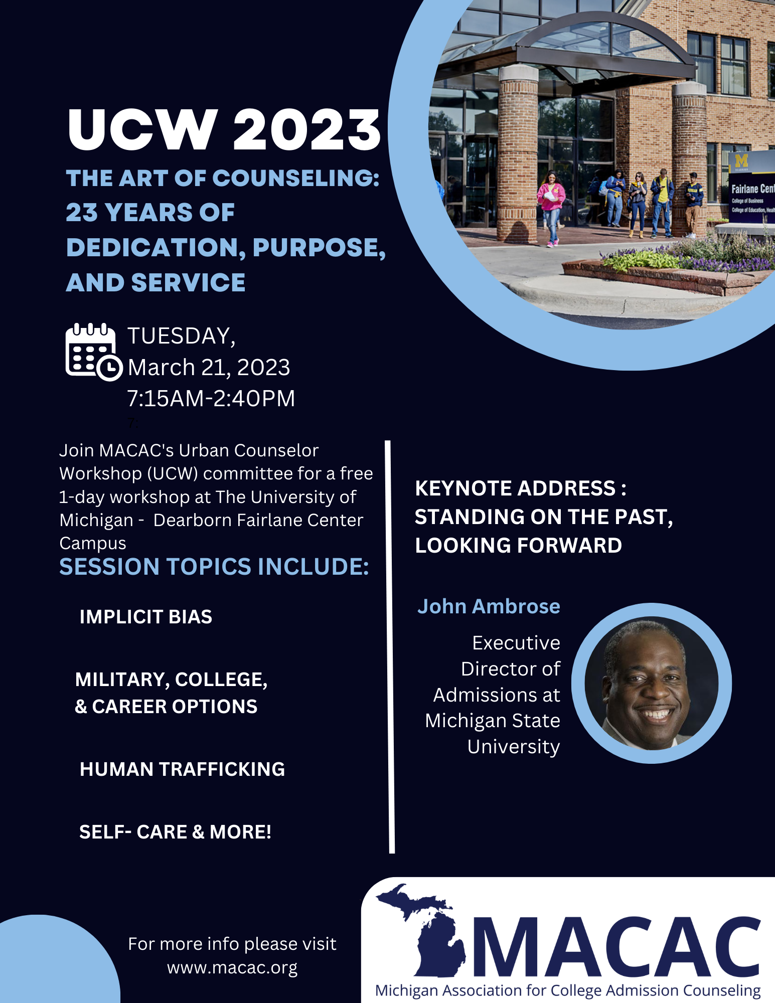 2023 Urban Counselor Workshop - Events - Michigan Association for ...