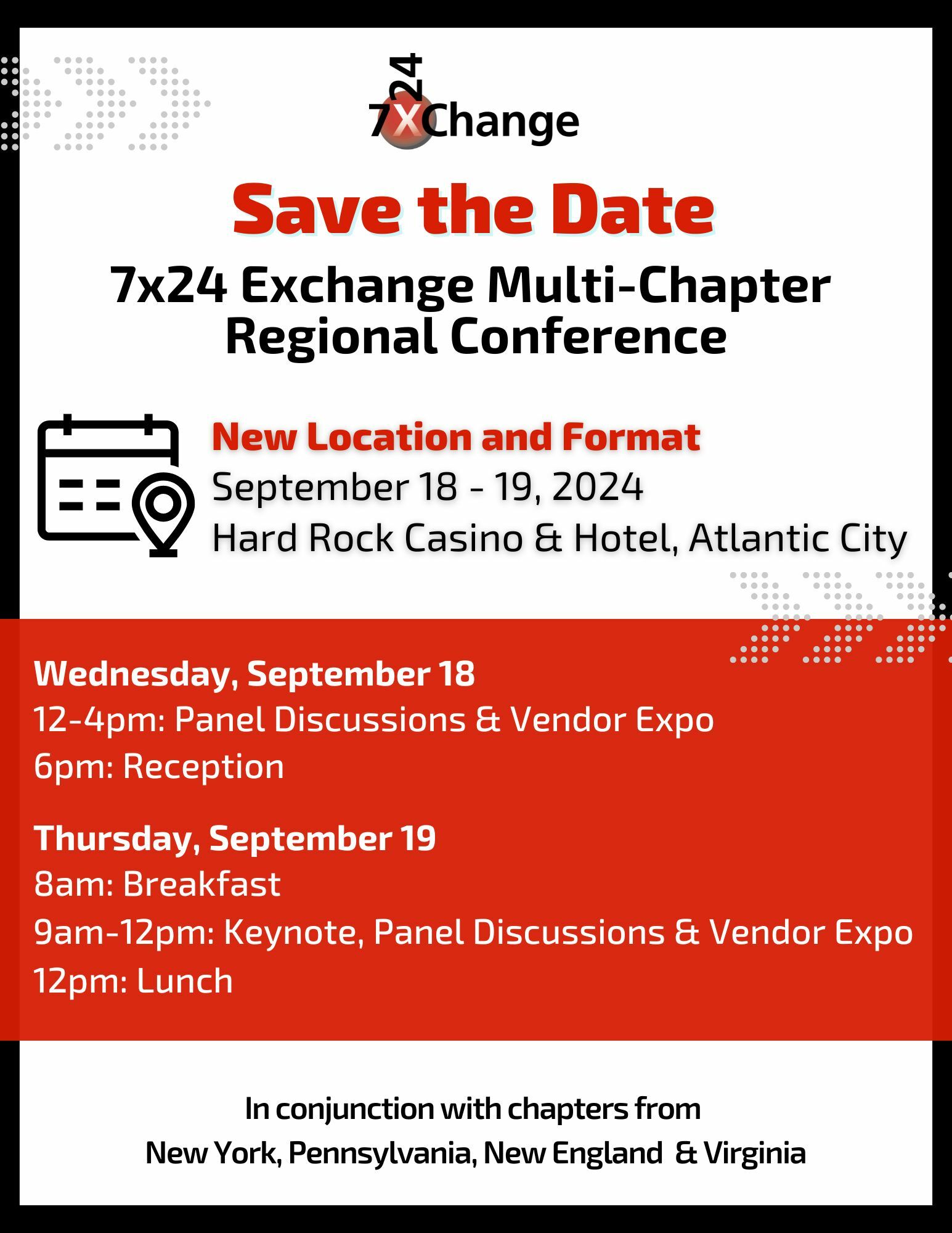 2024 Multi-Chapter Regional Conference - Events - 7x24 Exchange Greater ...