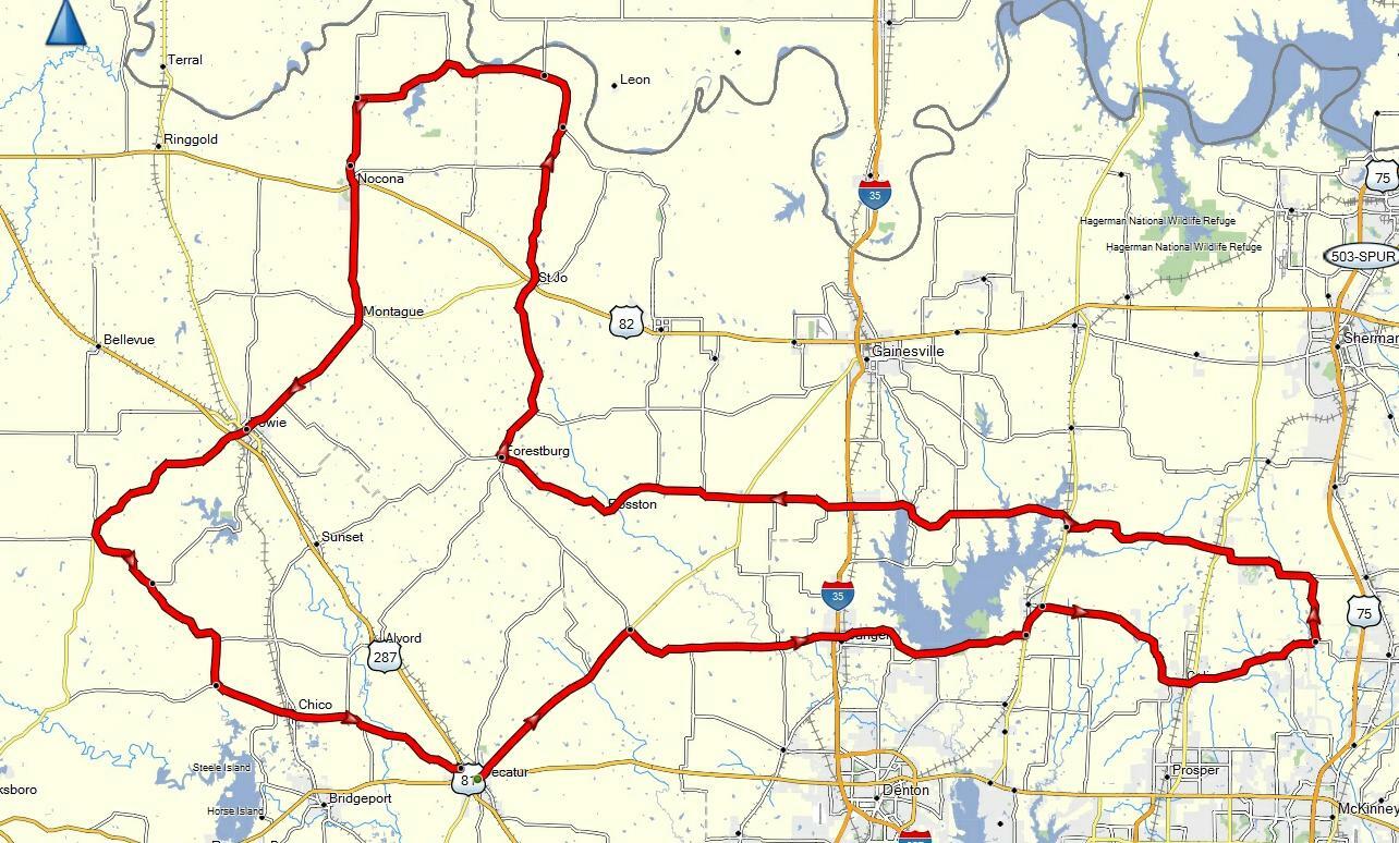Ride the Northern Prairie (Scenic Loop 3) - Events - Longhorn HOG 1961
