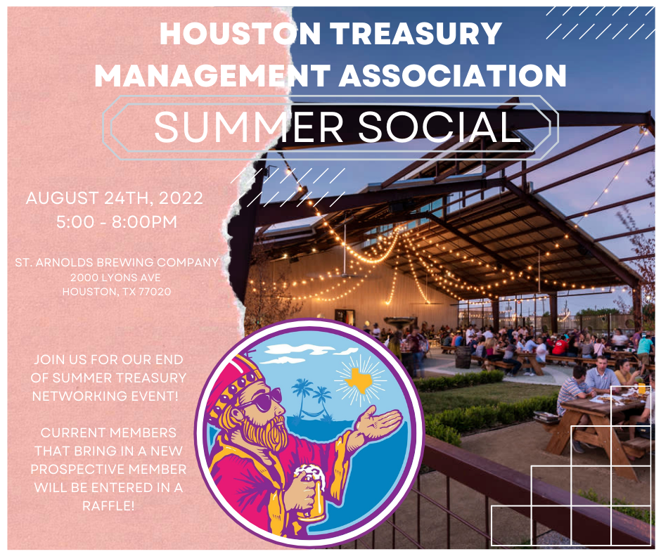 Summer Social - Events - Houston Treasury Management Association