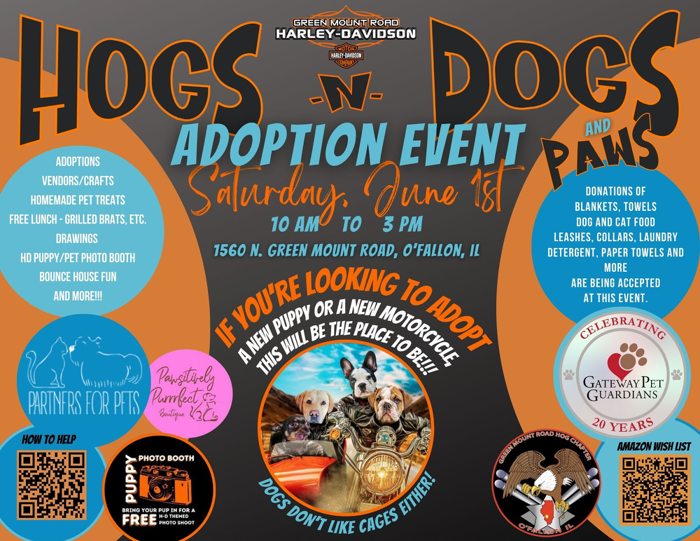 Green Mount Road HOGS -N- DOGS - Events - Kirkwood H.O.G.
