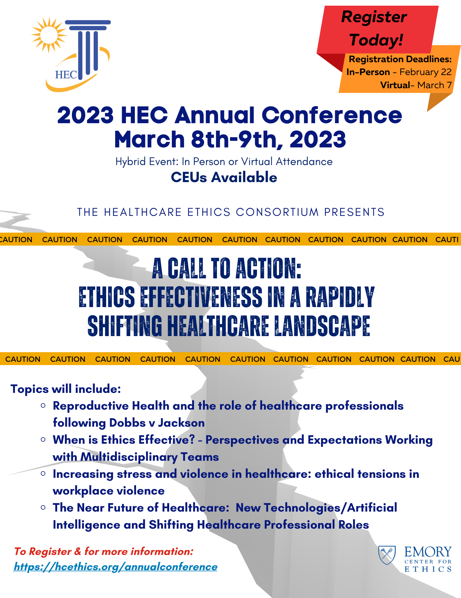 Healthcare Ethics Consortium 2023 Annual Conference - Events ...
