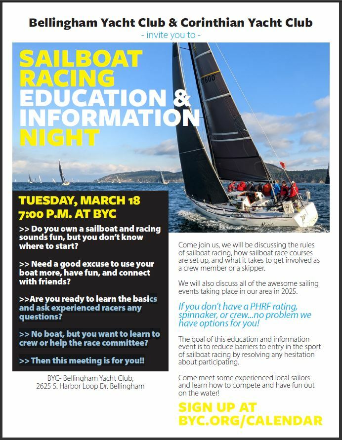 2025 Racing Education Night - Events - Corinthian Yacht Club of Bellingham