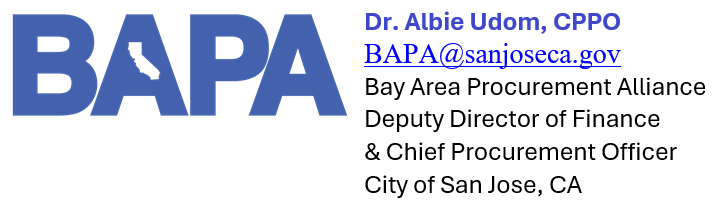 BAPA Inaugural Meeting - Events - NIGP - Northern California Chapter