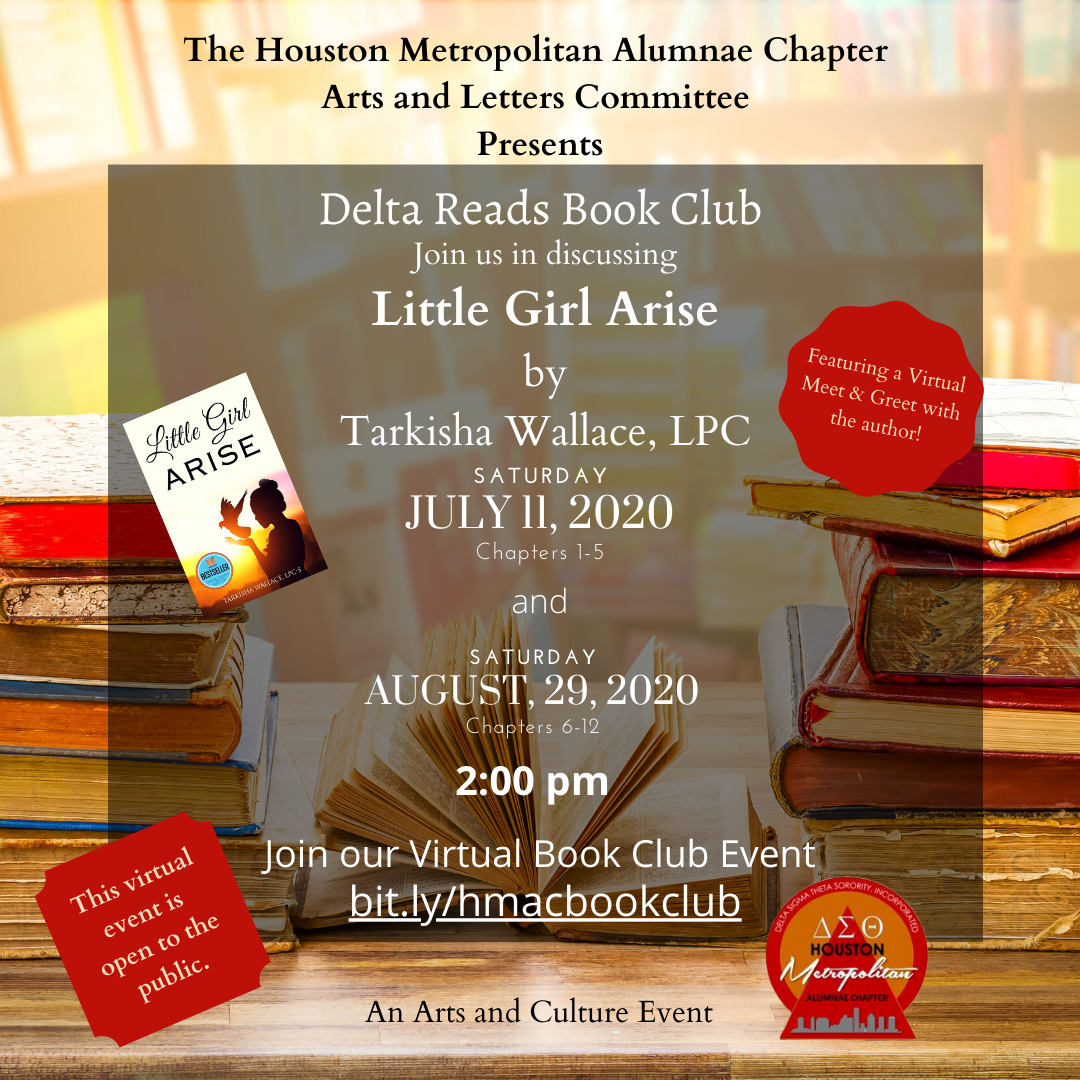 Delta Reads Book Club-"Little Girl Arise" featuring Virtual Meet and ...