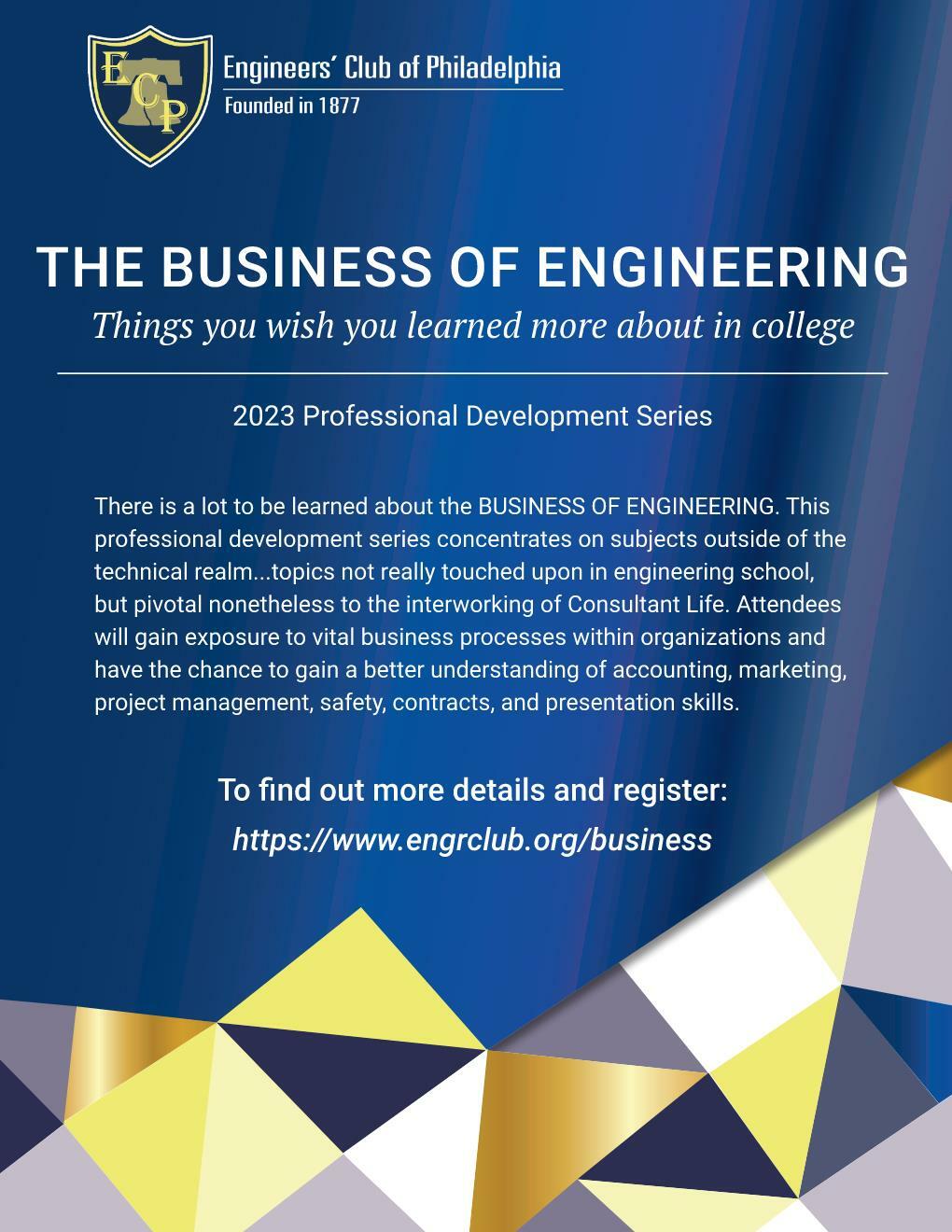 The Business of Engineering: Things You Wish You Learned More About in ...