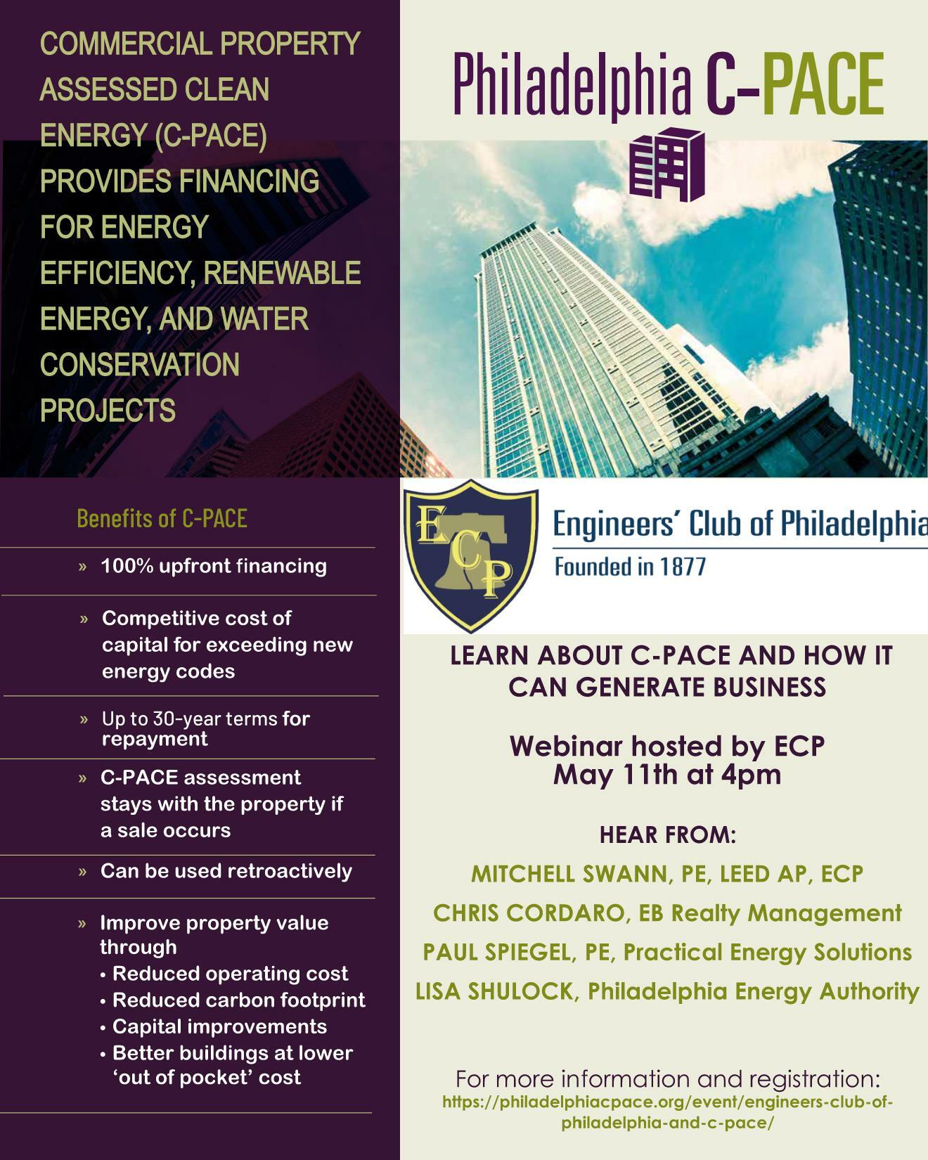Philly C-PACE & ECP - C-PACE to Finance Energy Efficiency Improvements ...