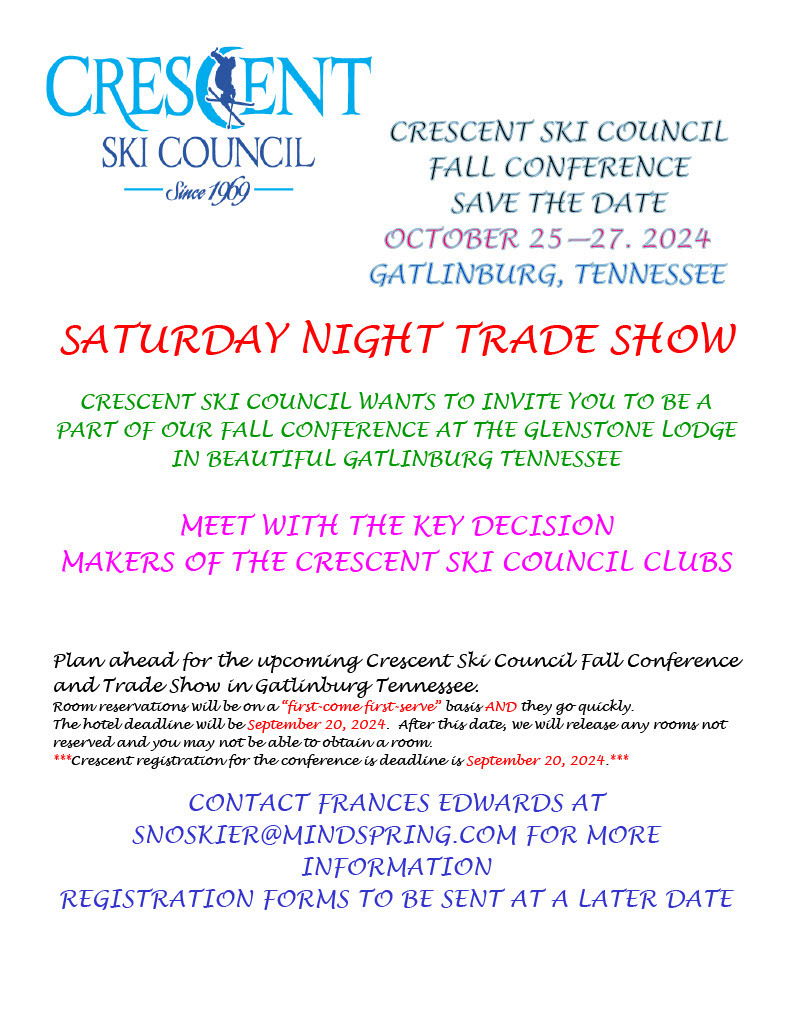 CSC 2024 Fall Conference - Events - Crescent Ski Council