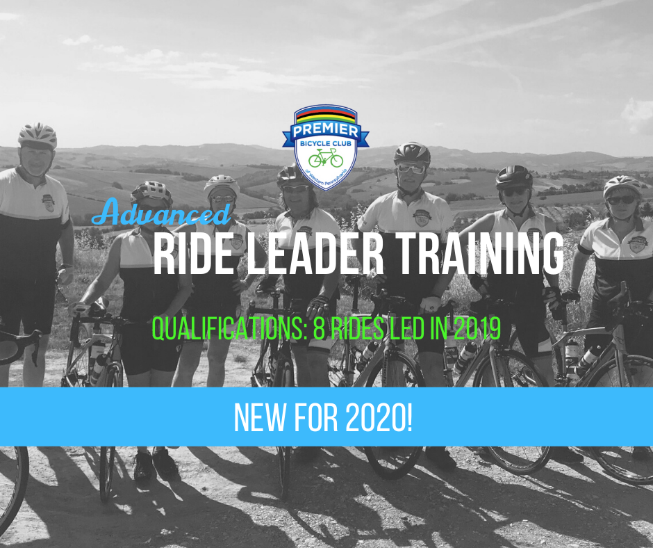Advanced Ride Leader Training 2020 - Ride Calendar - Premier Bicycle ...