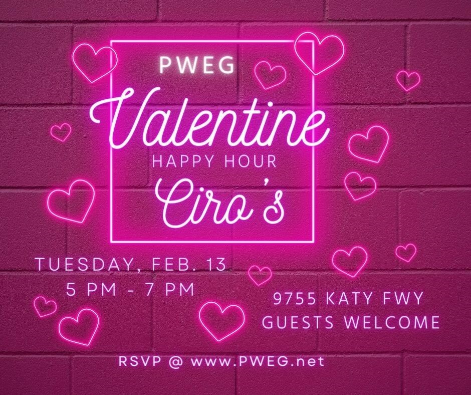 Valentine's Happy Hour - Events - Professional Women's Exchange Group ...