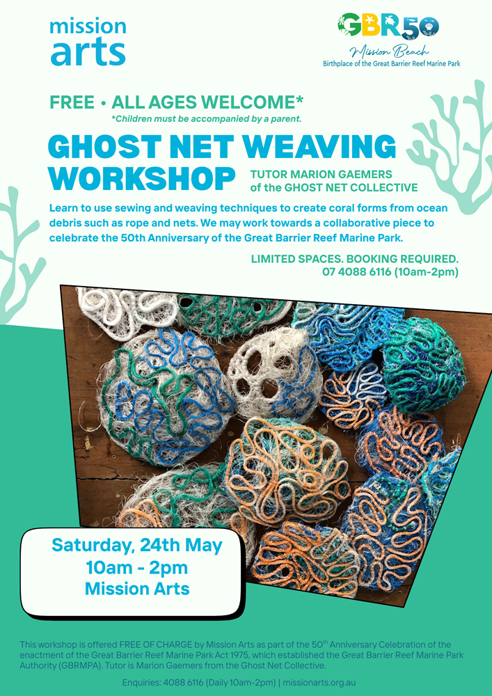 Ghost Net Weaving Workshop - Event Calendar - Mission Arts