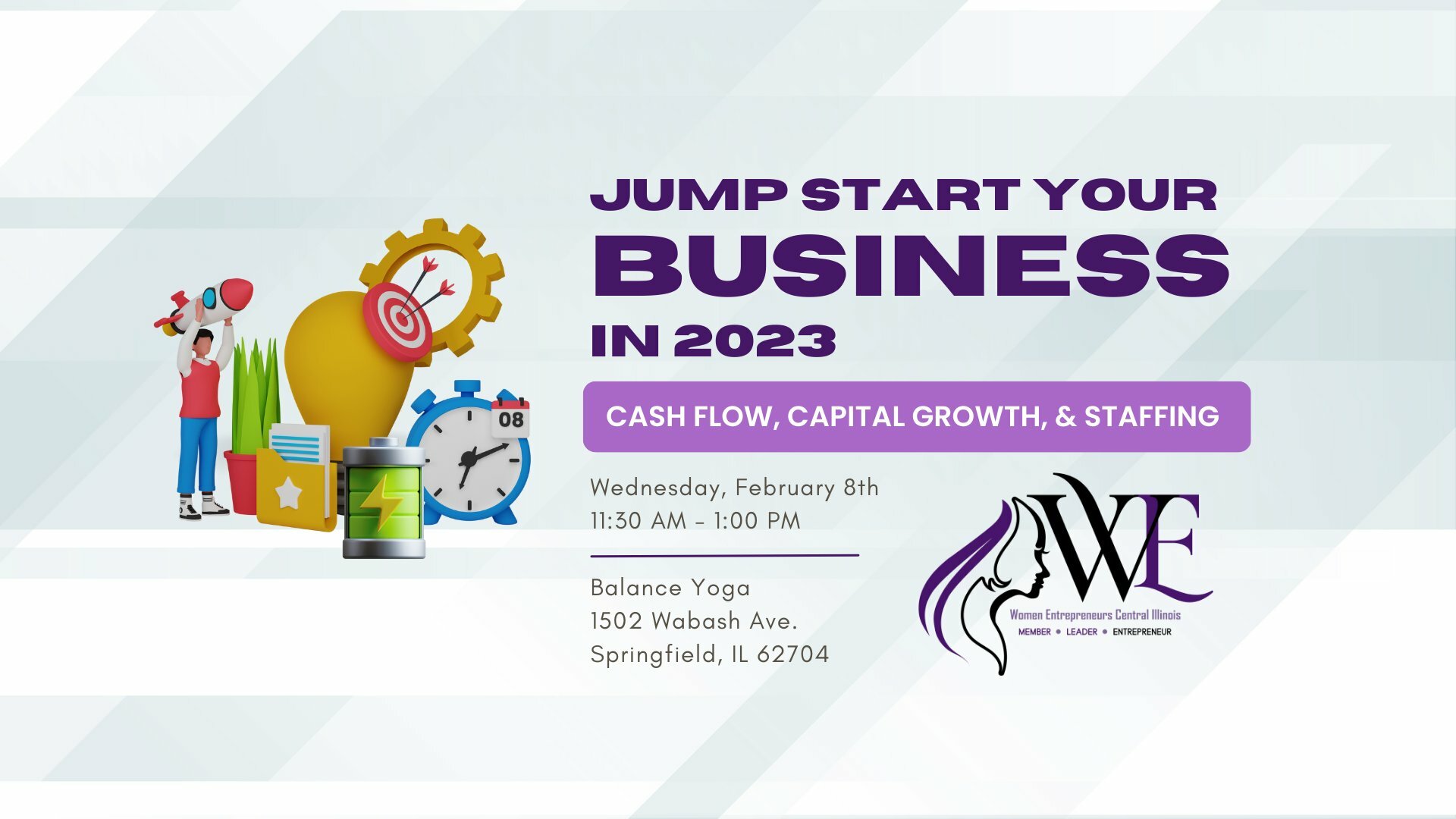 Jump Start Your Business in 2023 Cash Flow, Capital Growth, & Staffing - Events - Women ...