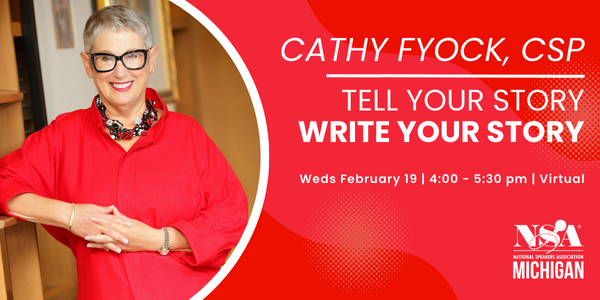 Cathy Fyock, CSP: Tell Your Story - Write Your Story - Events ...