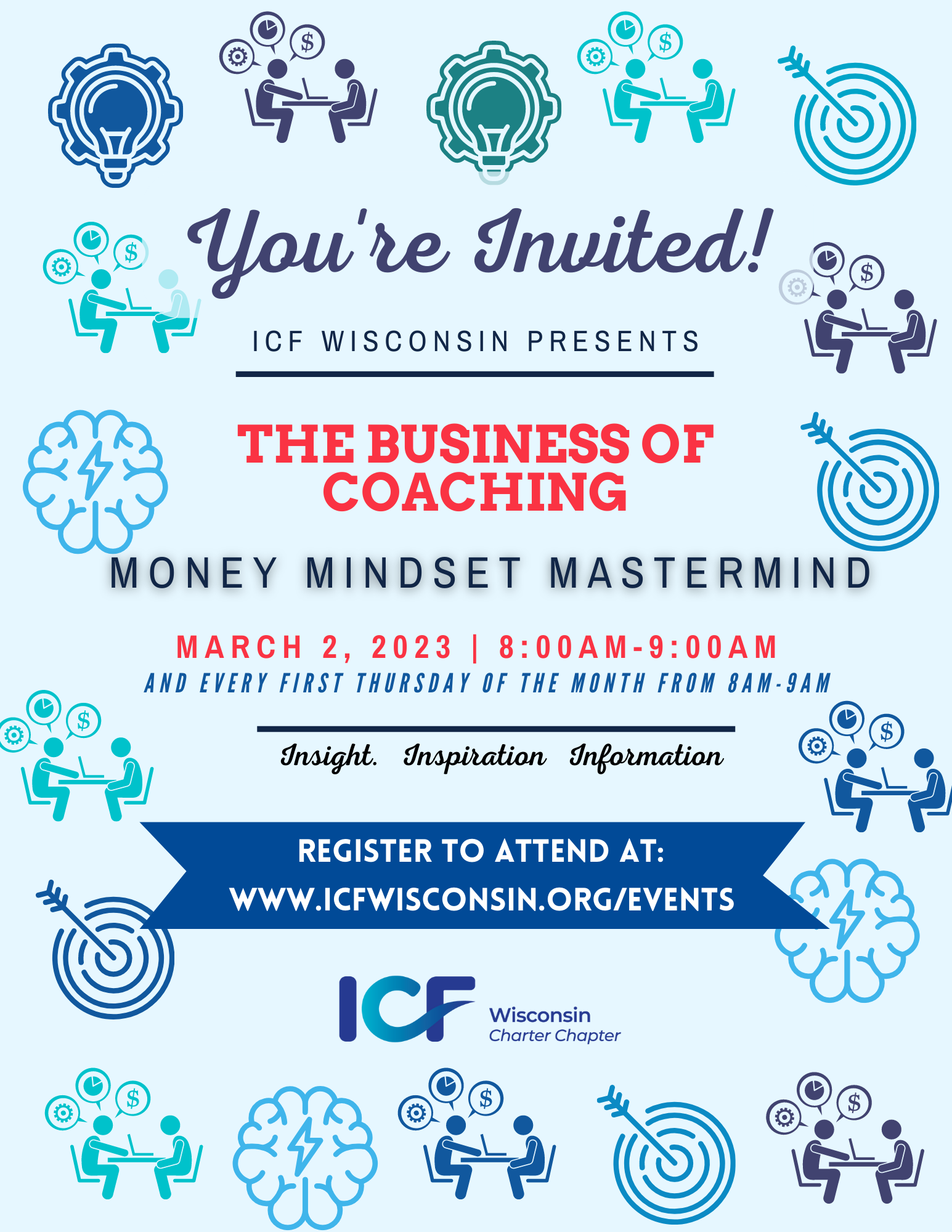 Business of Coaching Monthly Mastermind ICF WI event: Check Email for ...
