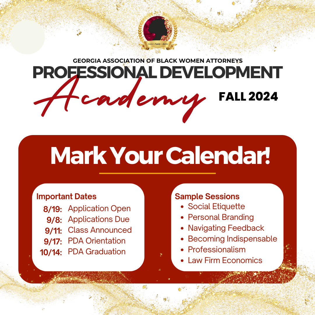 PDA Session - Events - Georgia Association of Black Women Attorneys