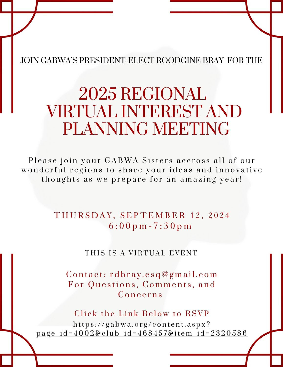 2025 GABWA Region Interest and Planning Meeting - Events - Georgia ...