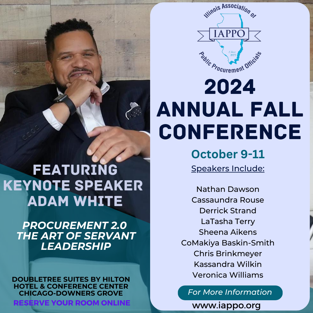 2024 IAPPO Fall Conference and Supplier Expo - Events - Illinois Association of Public ...