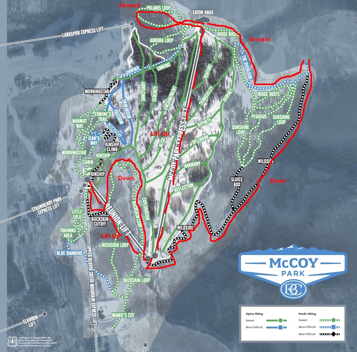 Ski Touring - McCoy Park Up Down and All Around - Events - Vail Club 50