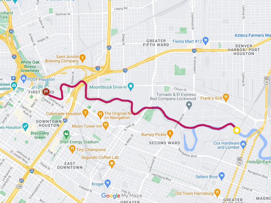 May 2023 Buffalo Bayou Regatta - Houston Canoe Club