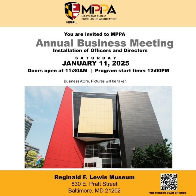 MPPA Annual Business Meeting- Installation of Officers & Directors ...