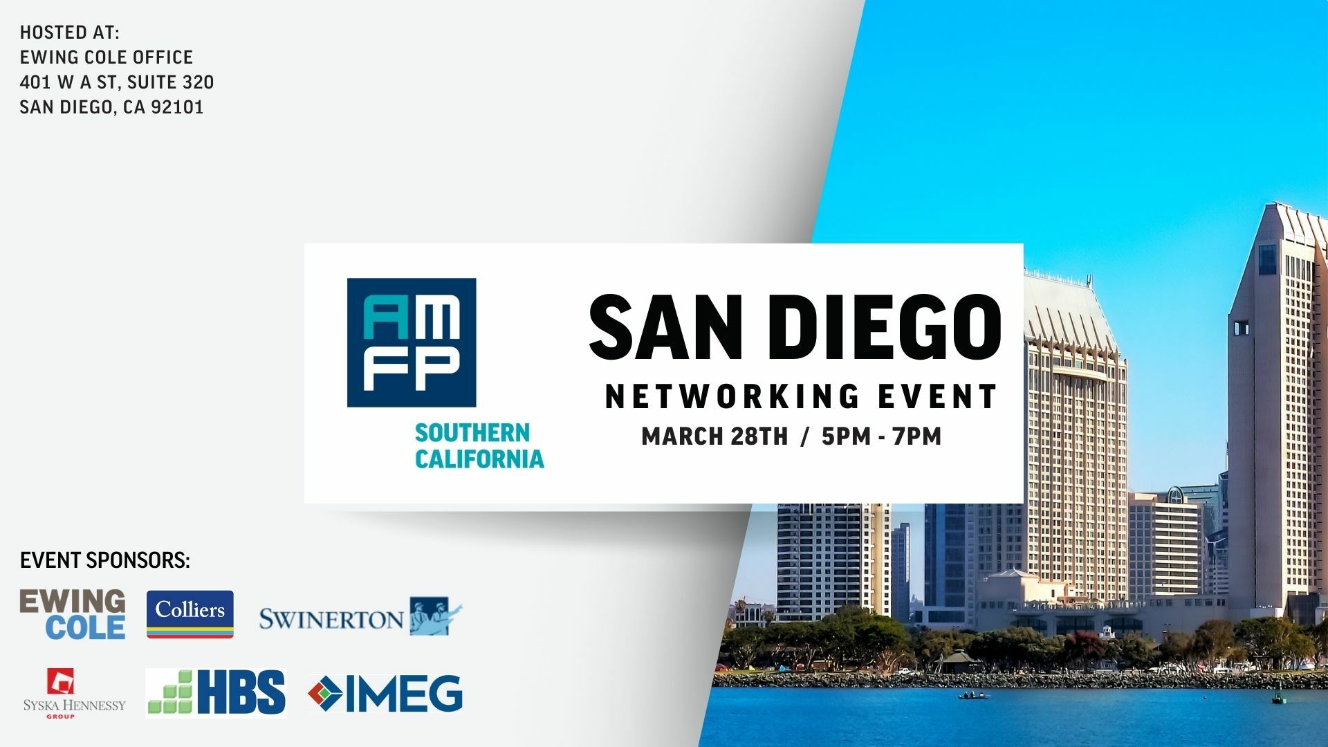 AMFP SoCal Chapter: San Diego Meet & Greet Networking Event - Events ...