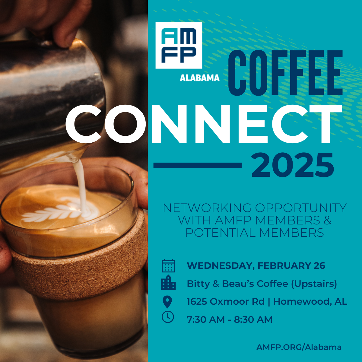 Coffee Connect with AMFP Alabama - Events - Association of Medical Facility Professionals