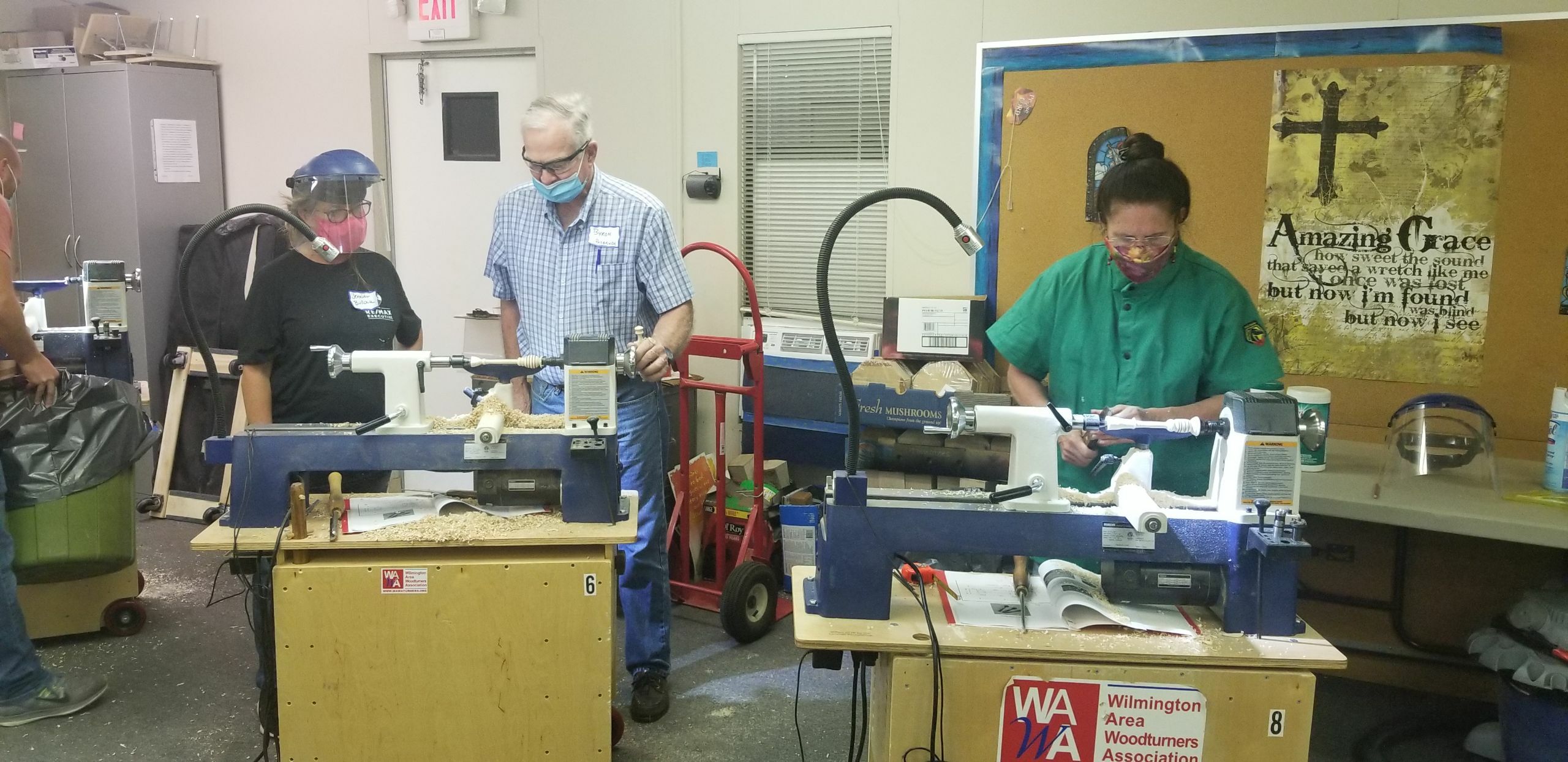 A seven-session, in-depth, adult basic woodturning course.