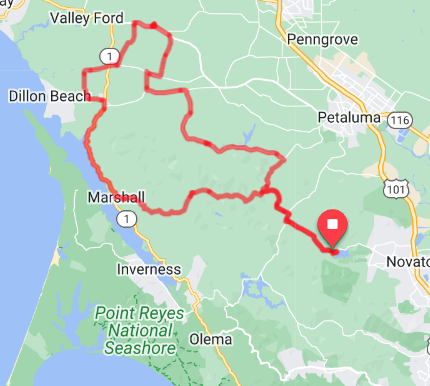 Century Bike Rides. Cycling California small and big rides. Marin ...