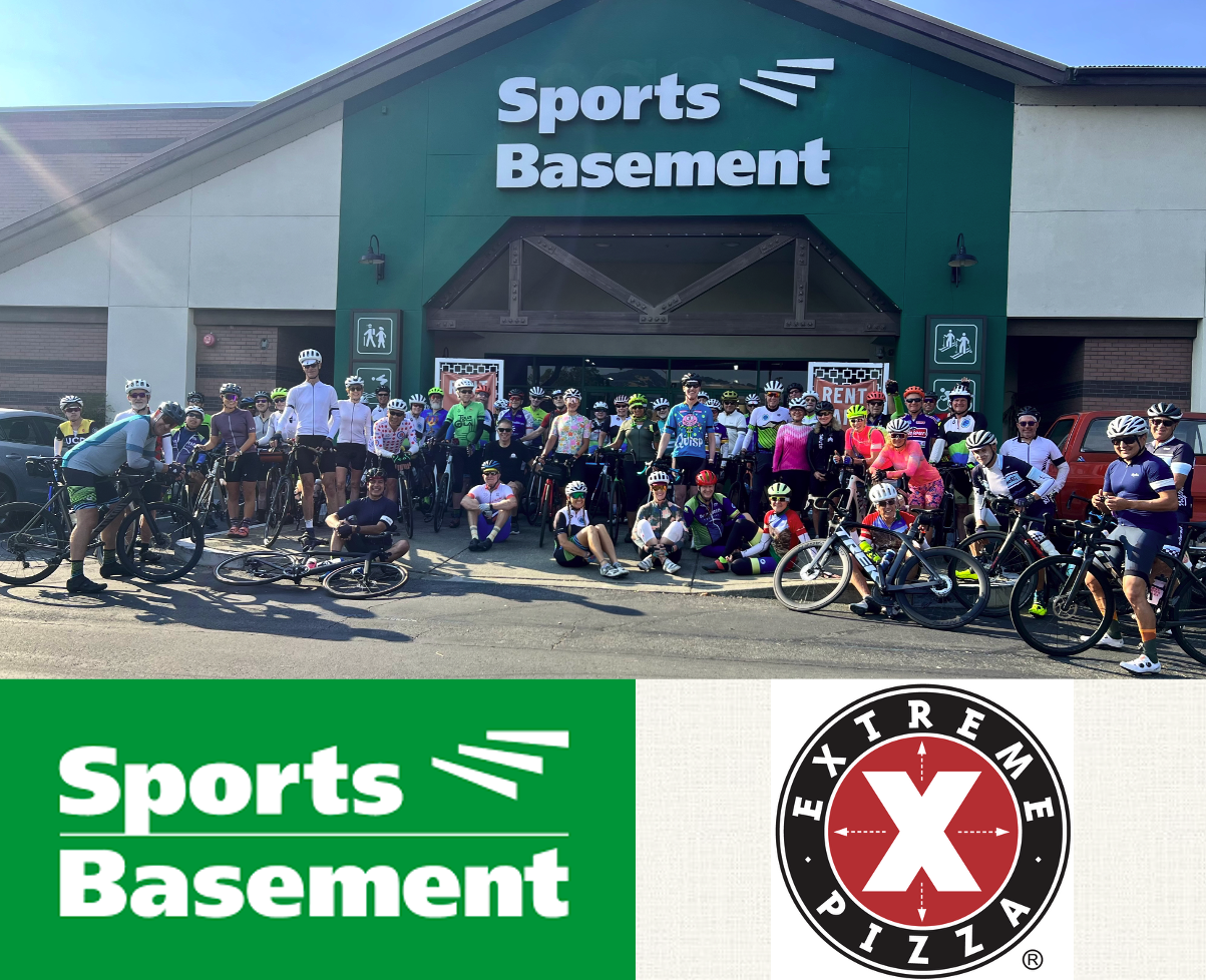 Sports Basement + Extreme Pizza All Club Training Rides 26 mi/46mi/59 ...