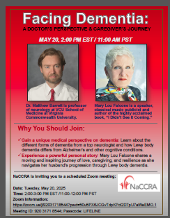 Program on Dementia - National Continuing Care Residents Association, Inc