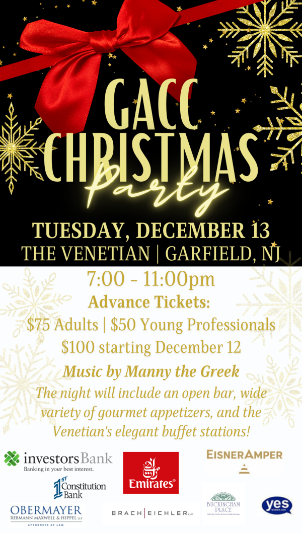 Annual GACC Christmas Party - Events - The Greek American Chamber of ...