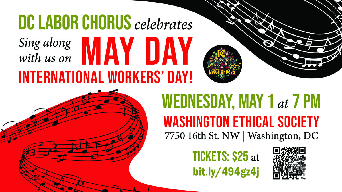 DC Labor Chorus Celebrates May Day - Events - Labor Heritage Foundation