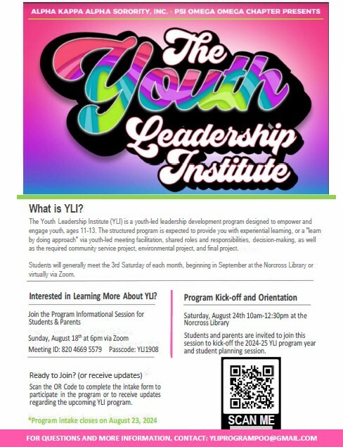 YLI Informational Session - Events - Psi Omega Omega