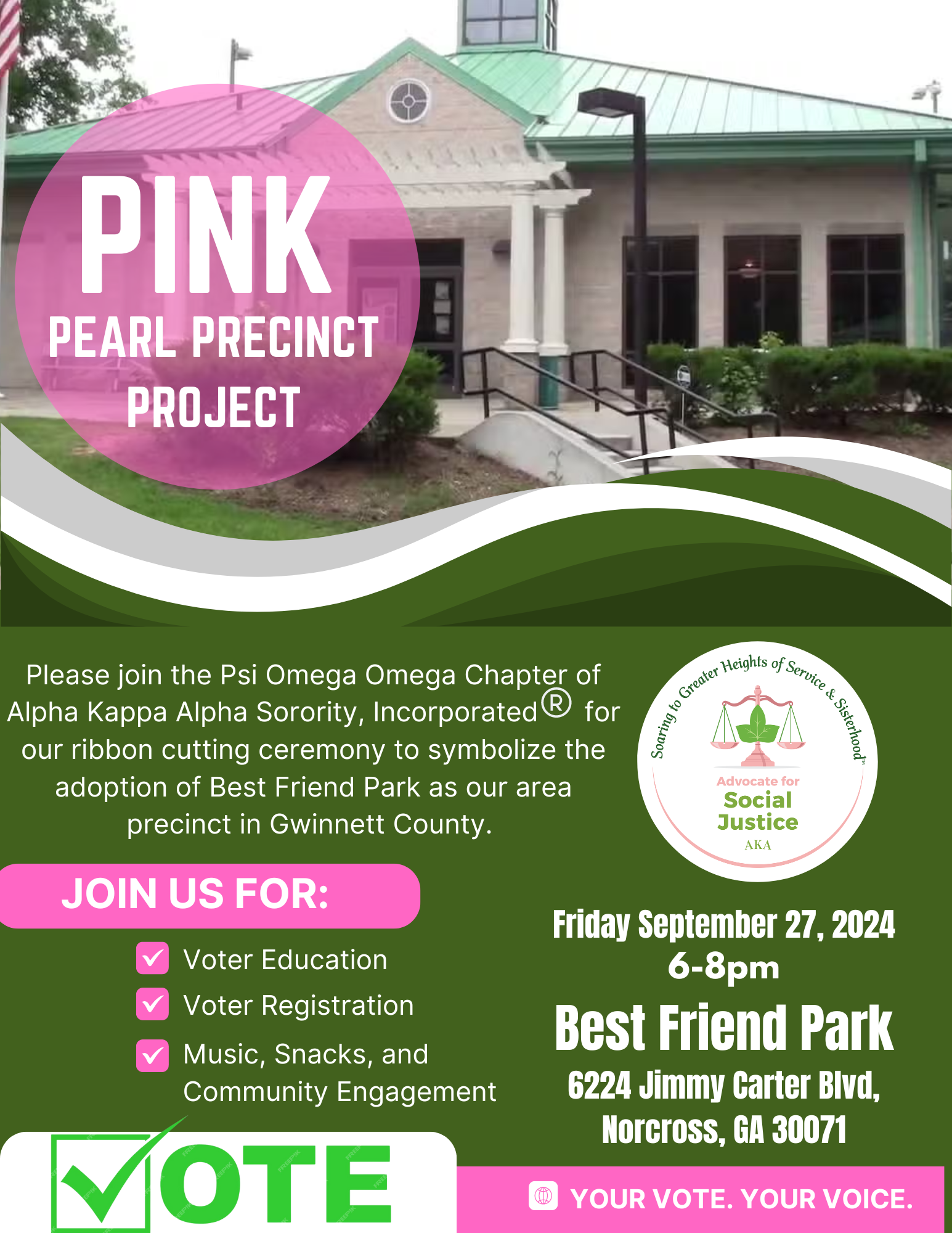 Pink Pearl Precinct Project - Events - Psi Omega Omega
