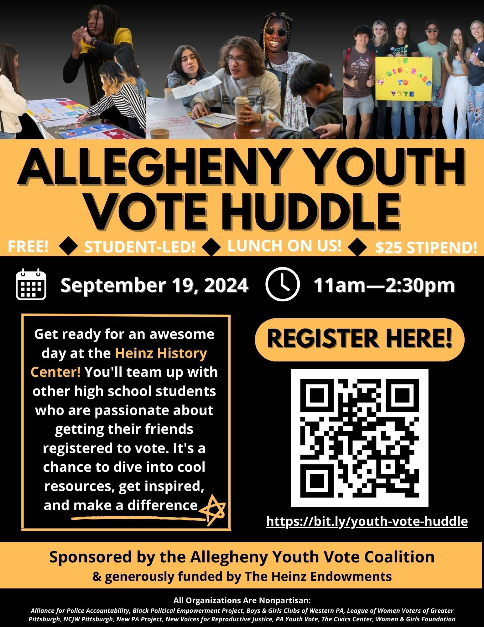 Allegheny Youth Vote Huddle - Events - League of Women Voters of ...