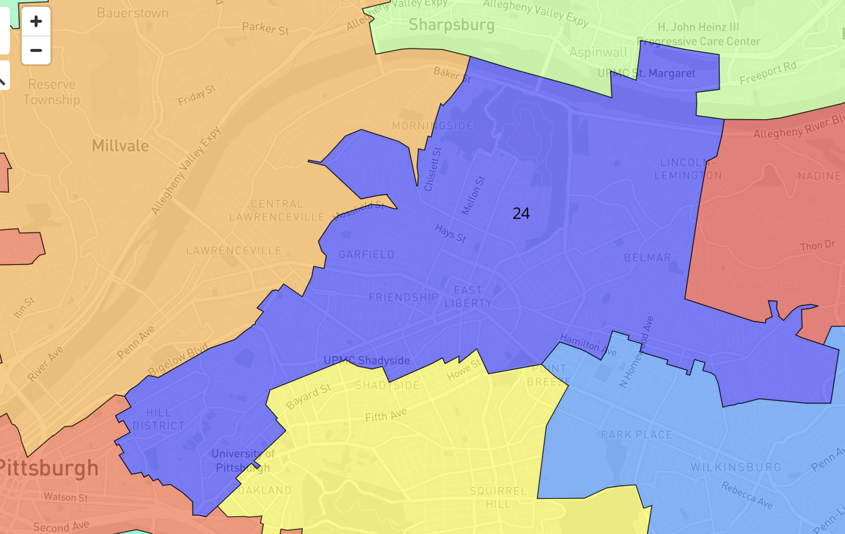 2024 Candidates for PA Legislative districts in Allegheny County ...