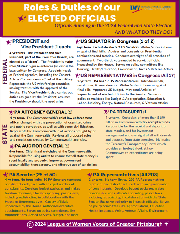 Voter Resource Library, civic education infographics, explainers ...