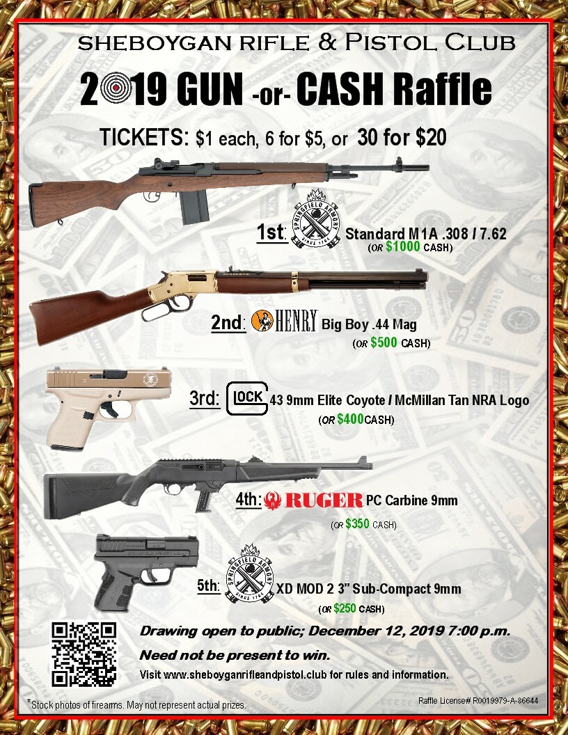 Raffle - Sheboygan Rifle and Pistol Club