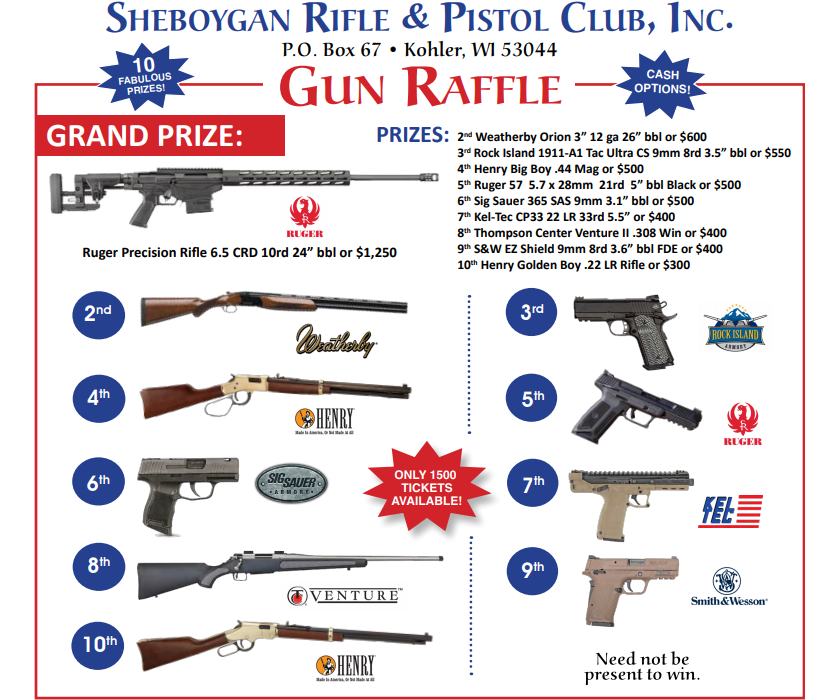 Home - Sheboygan Rifle and Pistol Club