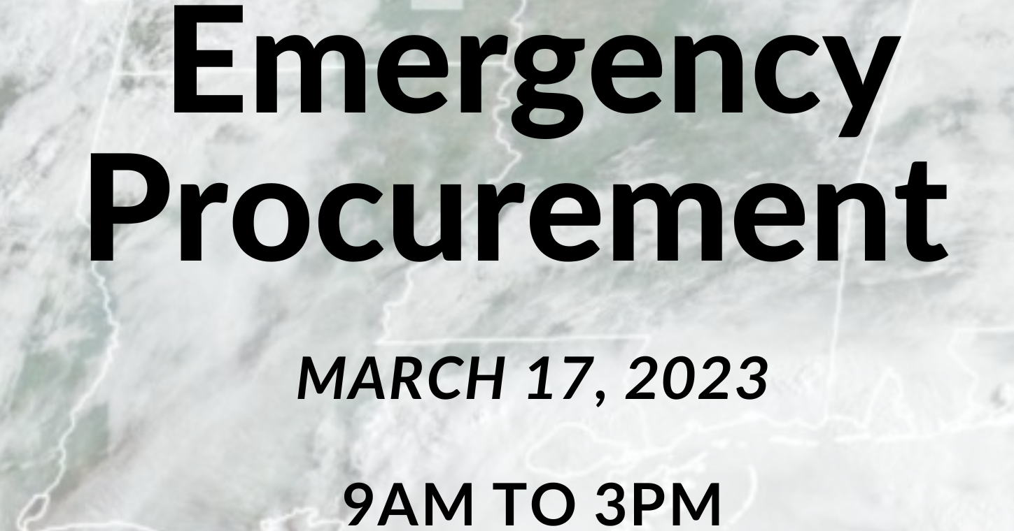 Emergency Procurement - Southeast Louisiana Chapter - NIGP