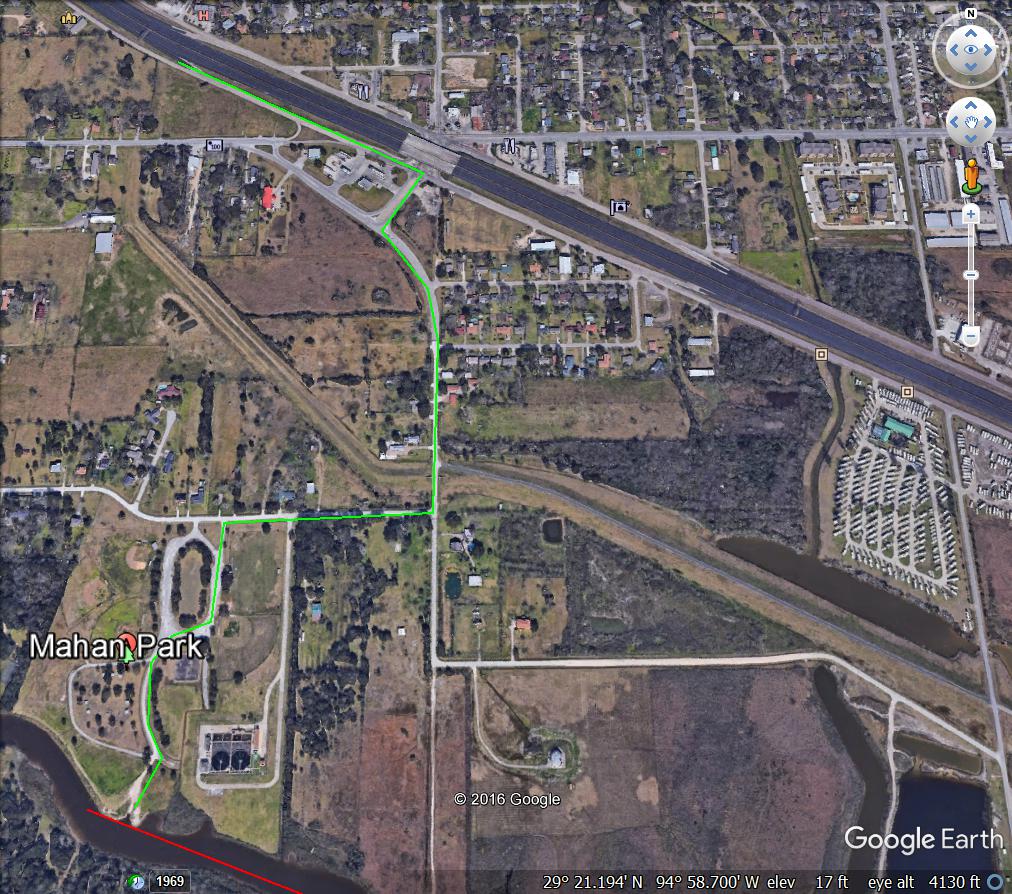 Highland Bayou, upstream from Mahan Park - Events - Houston Association ...
