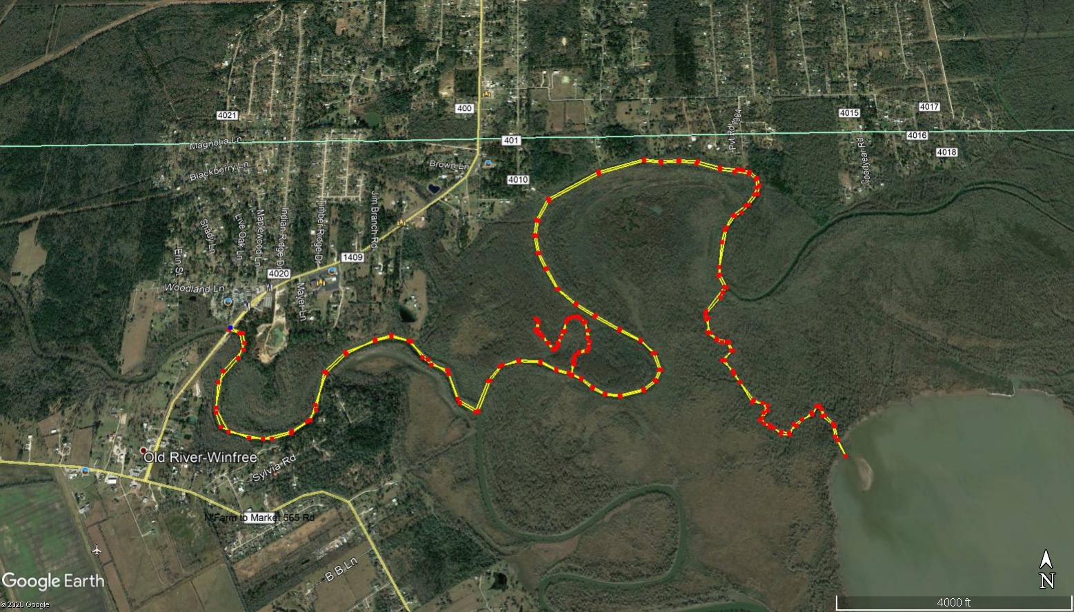 Old River to Lost Lake - Events - Houston Association of Sea Kayakers