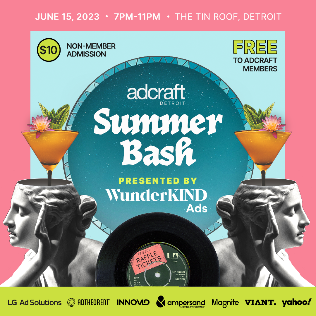 Summer Bash 2023 - Calendar - The Adcraft Club of Detroit