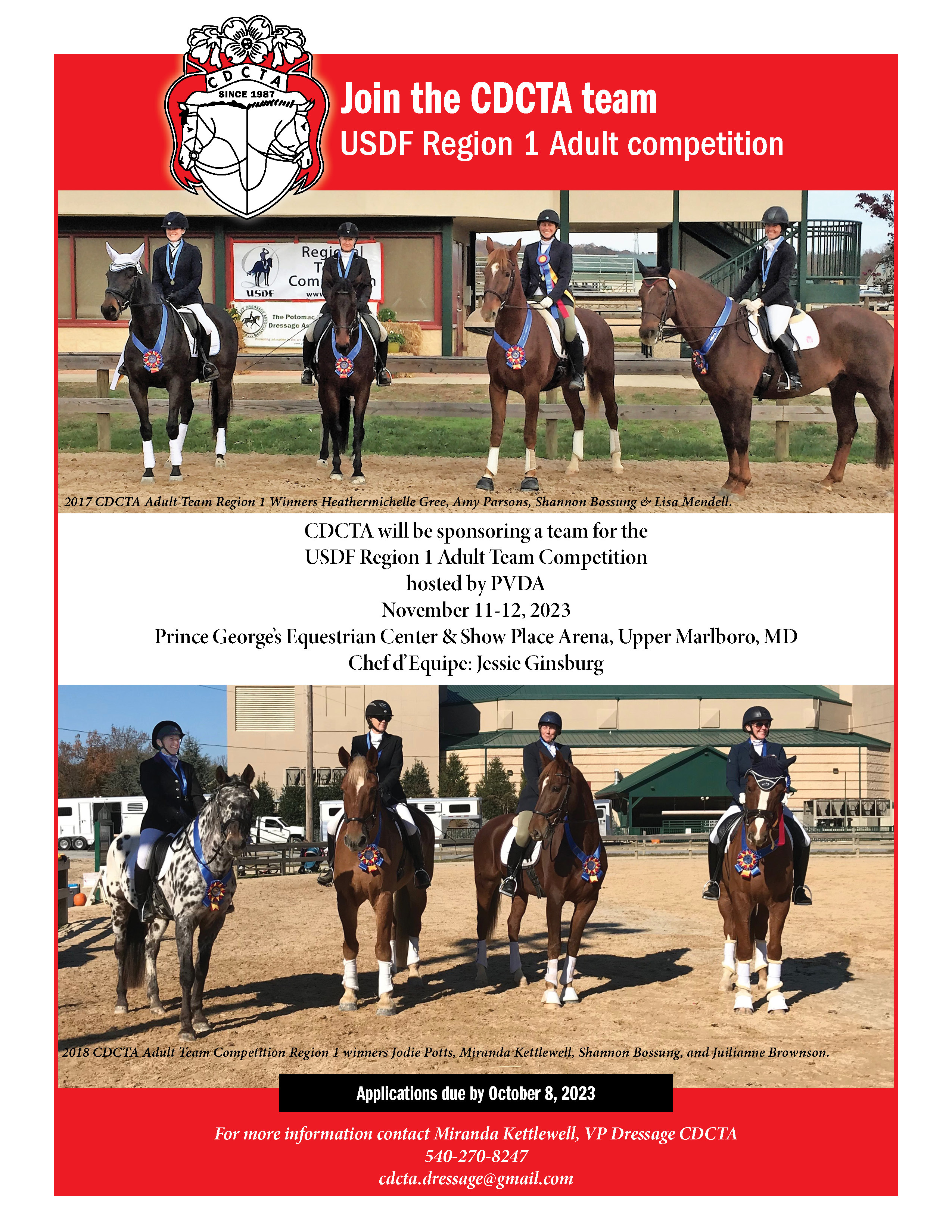 CDCTA Fall Horse Trials