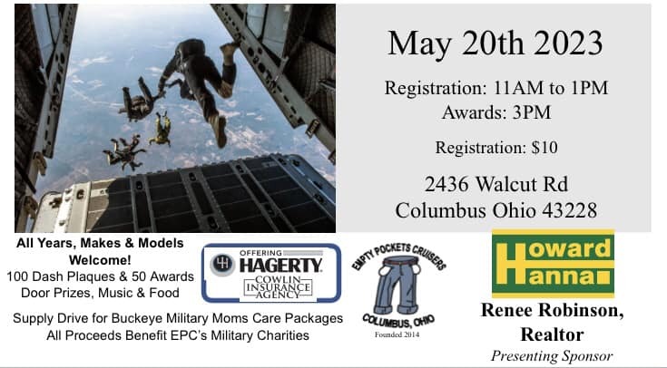 2023 EPC Armed Forces Day Show - Events Calendar - Mustang Club of Ohio