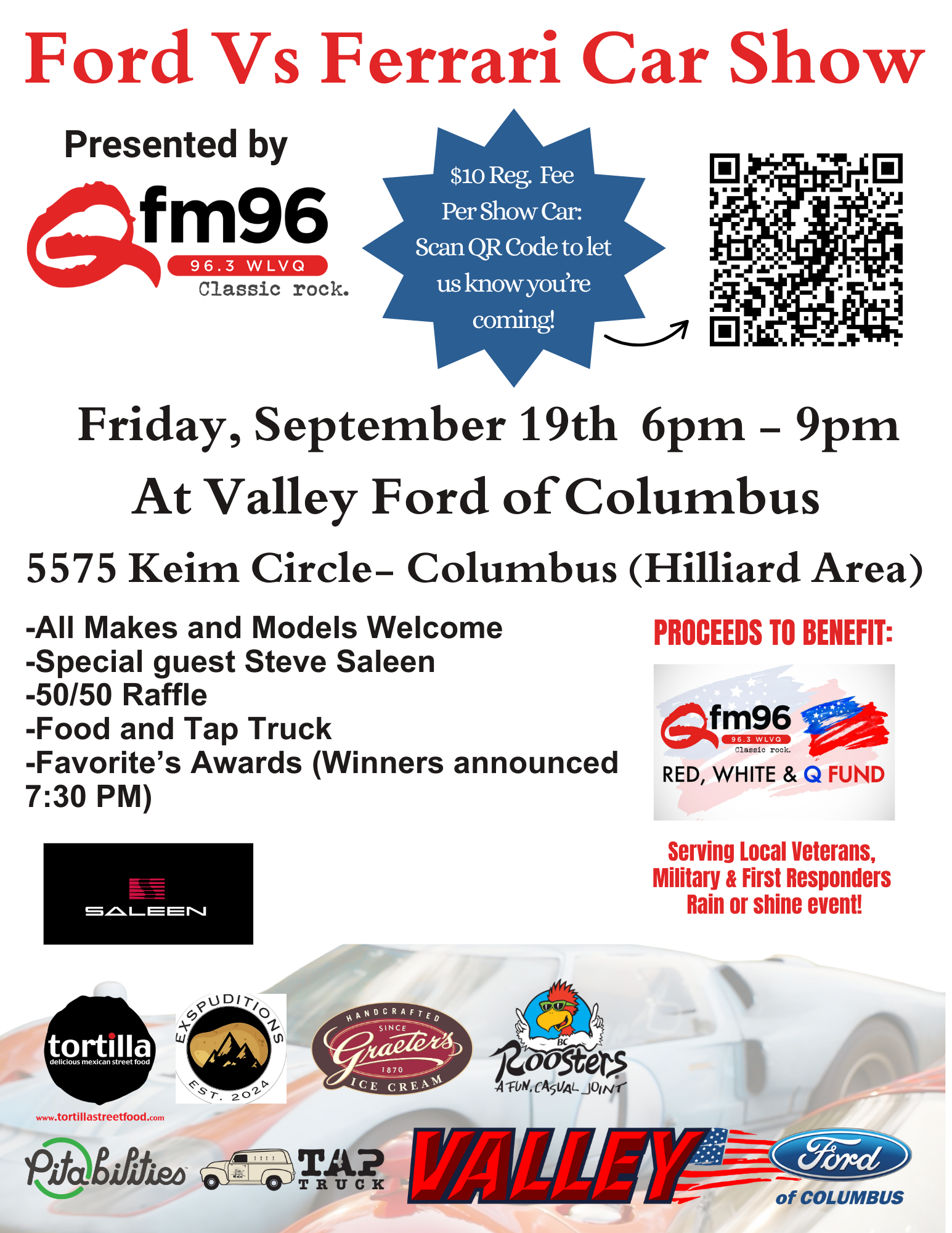 Ford vs. Ferrari Car Show: - Events Calendar - Mustang Club of Ohio