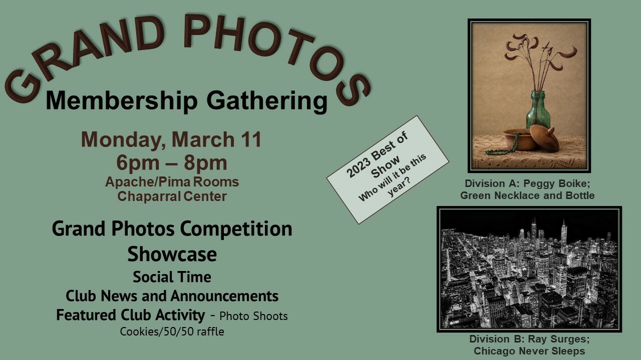 Membership Meeting - A Grand Photos Gathering - Events - Grand Photos