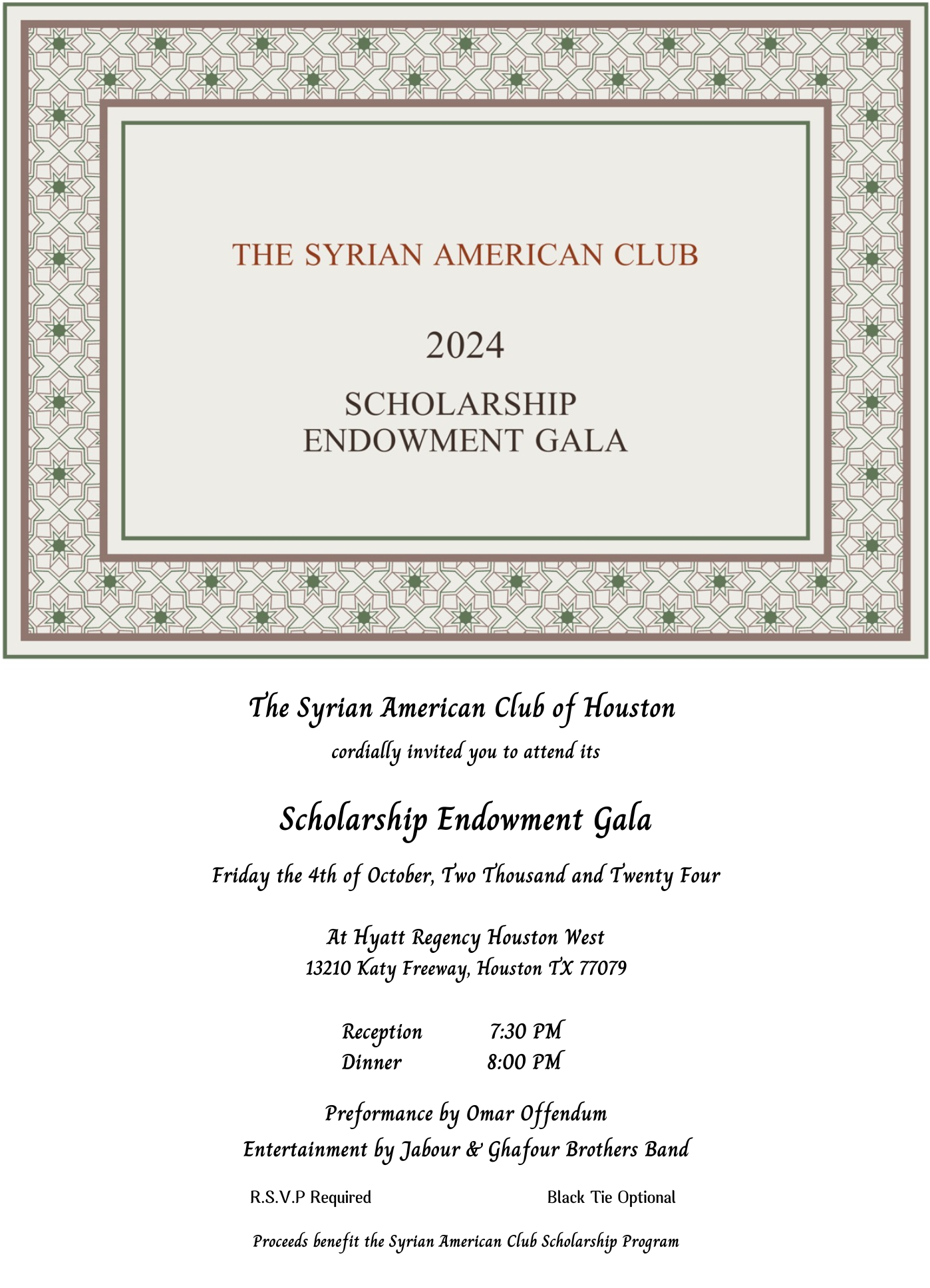 INDIVIDUAL SPONSORS & TICKETS - 2024 Scholarship Endowment Gala ...
