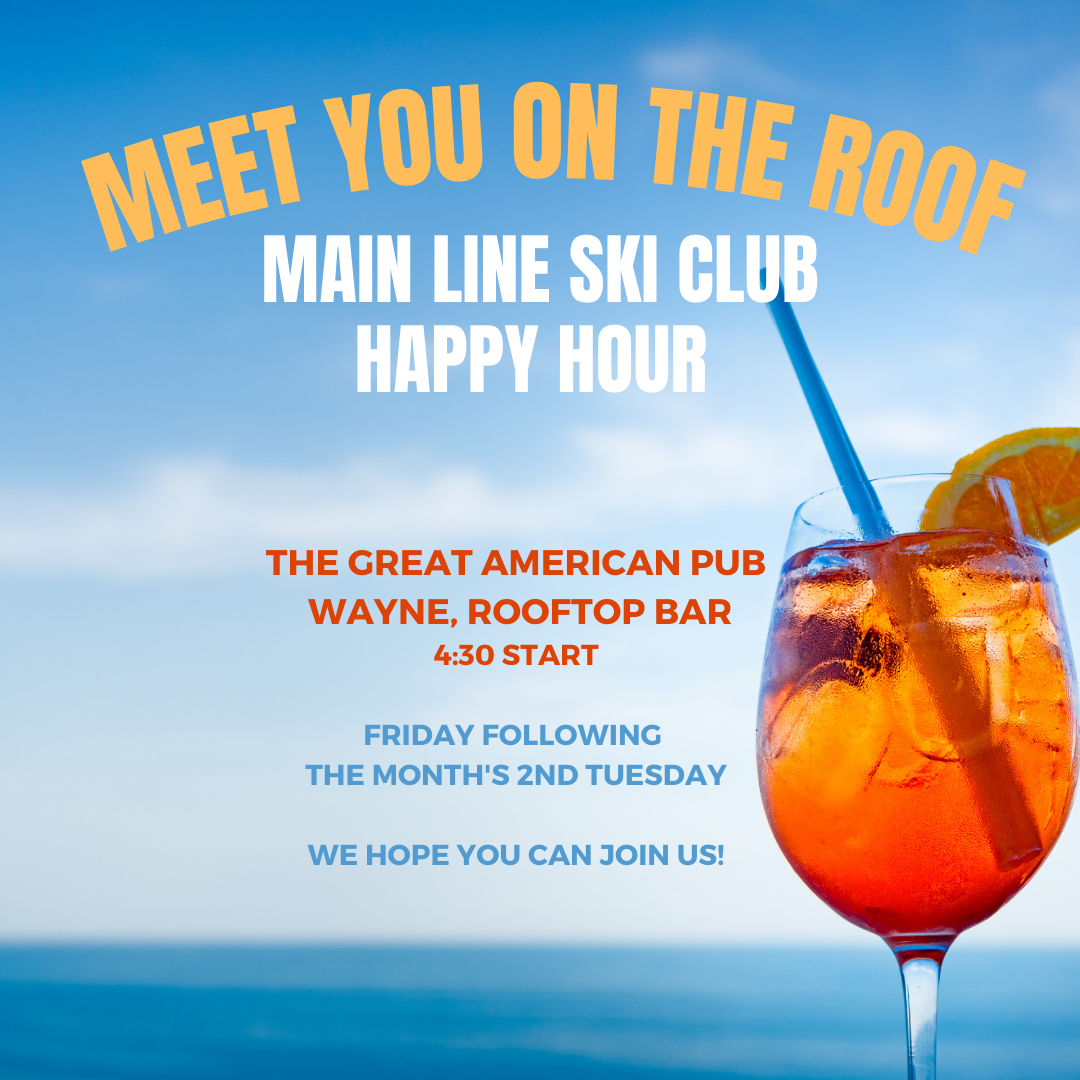Happy Hour @ The Great American Pub, Wayne - Events - Main Line Ski Club