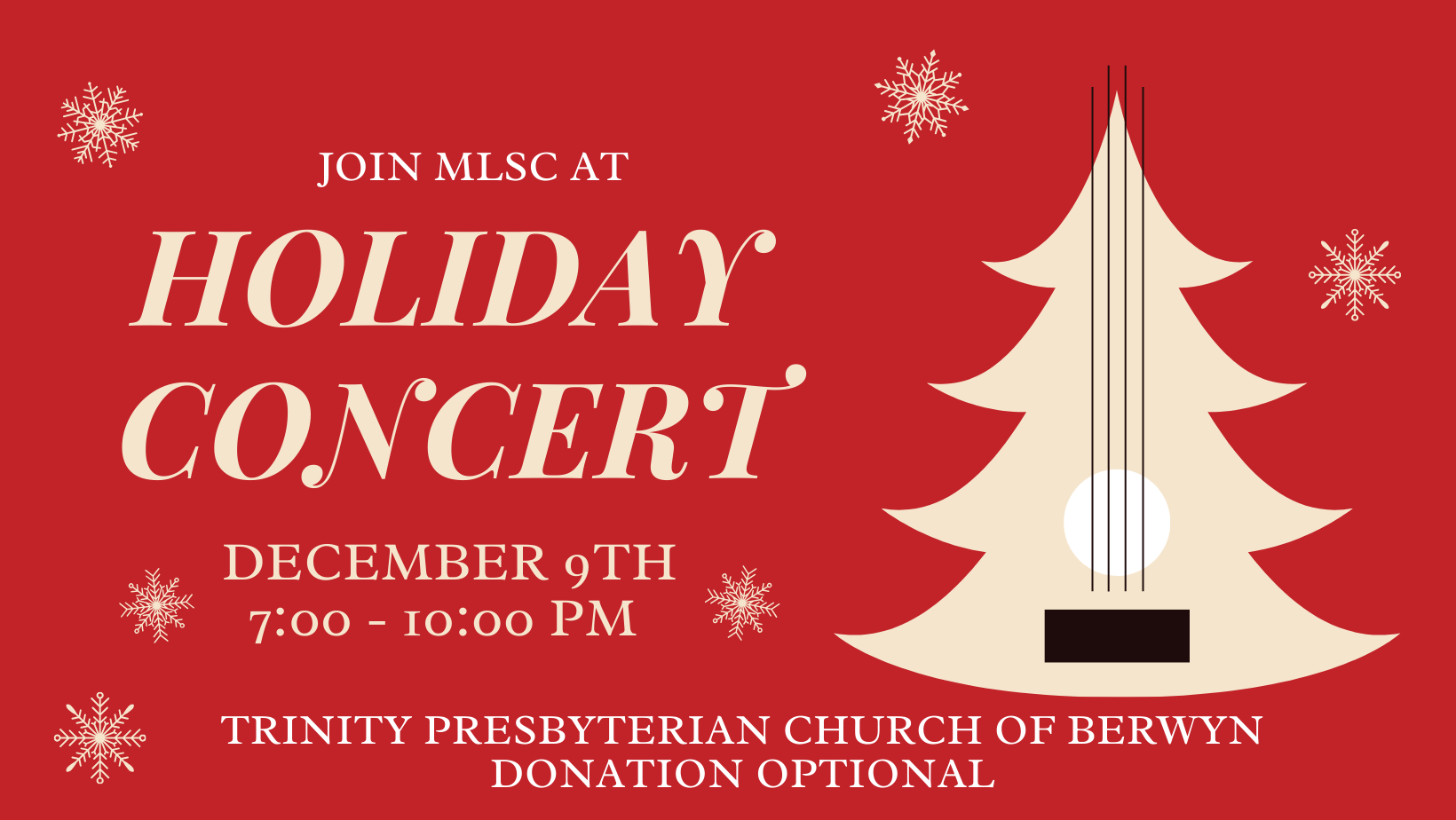 Holiday Concert - Events - Main Line Ski Club